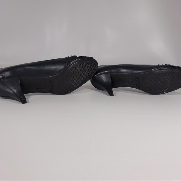 George | Shoes | George Womens Shoes Navy Blue Opened Toe Pump | Poshmark